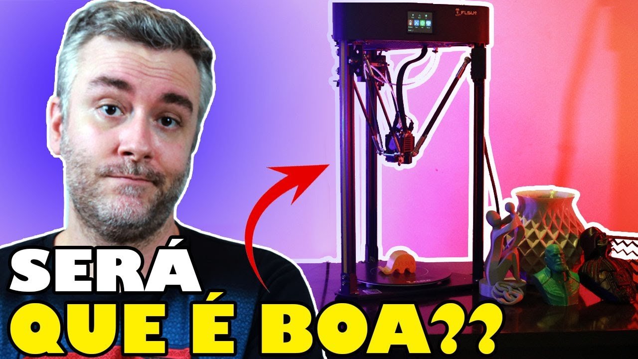 Análise da Impressora 3D DELTA FLSUN Q5 - Será que vale a pena? - 3D ...
