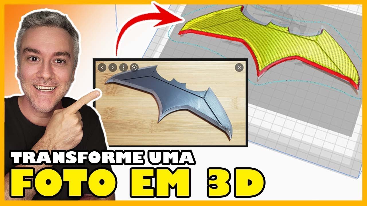 Como CRIAR um MODELO 3D a partir de UMA FOTO RAPIDAMENTE - 3D Geek Show Como CRIAR um MODELO 3D a partir de UMA FOTO RAPIDAMENTE - 3D Geek Show