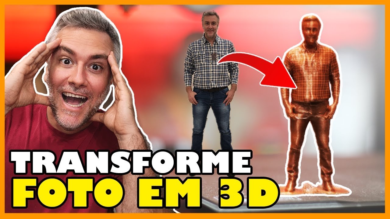 Transforme QUALQUER FOTO em um MODELO 3D! - 3D Geek Show