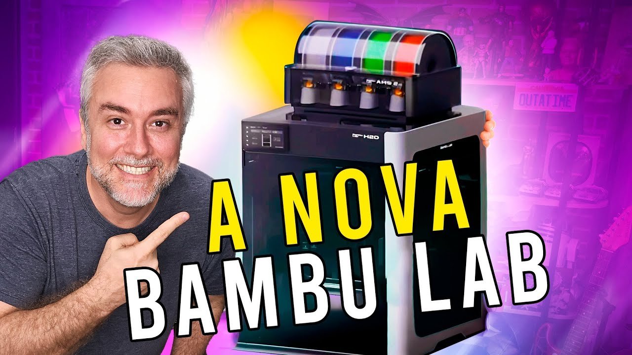 Lançamento Nova Bambu lab H2D - 3D Geek Show